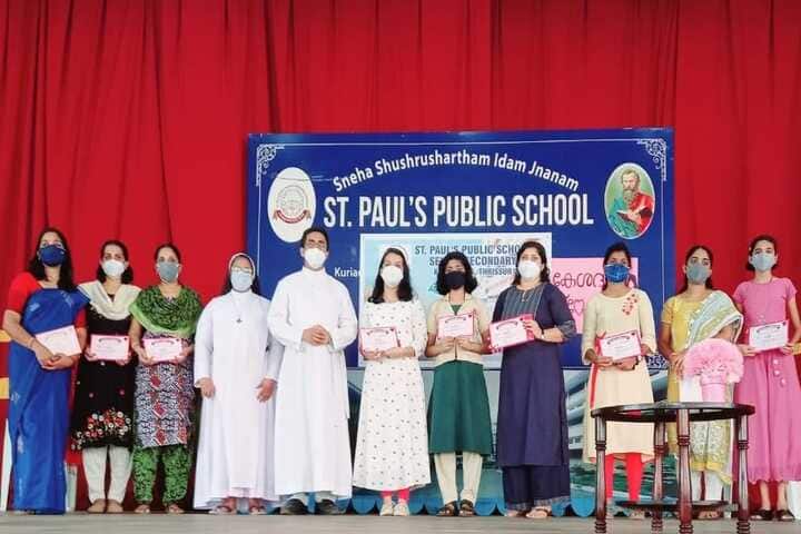 St Pauls Public School, Kuriachira, Thrissur: Admission, Fee, Affiliation